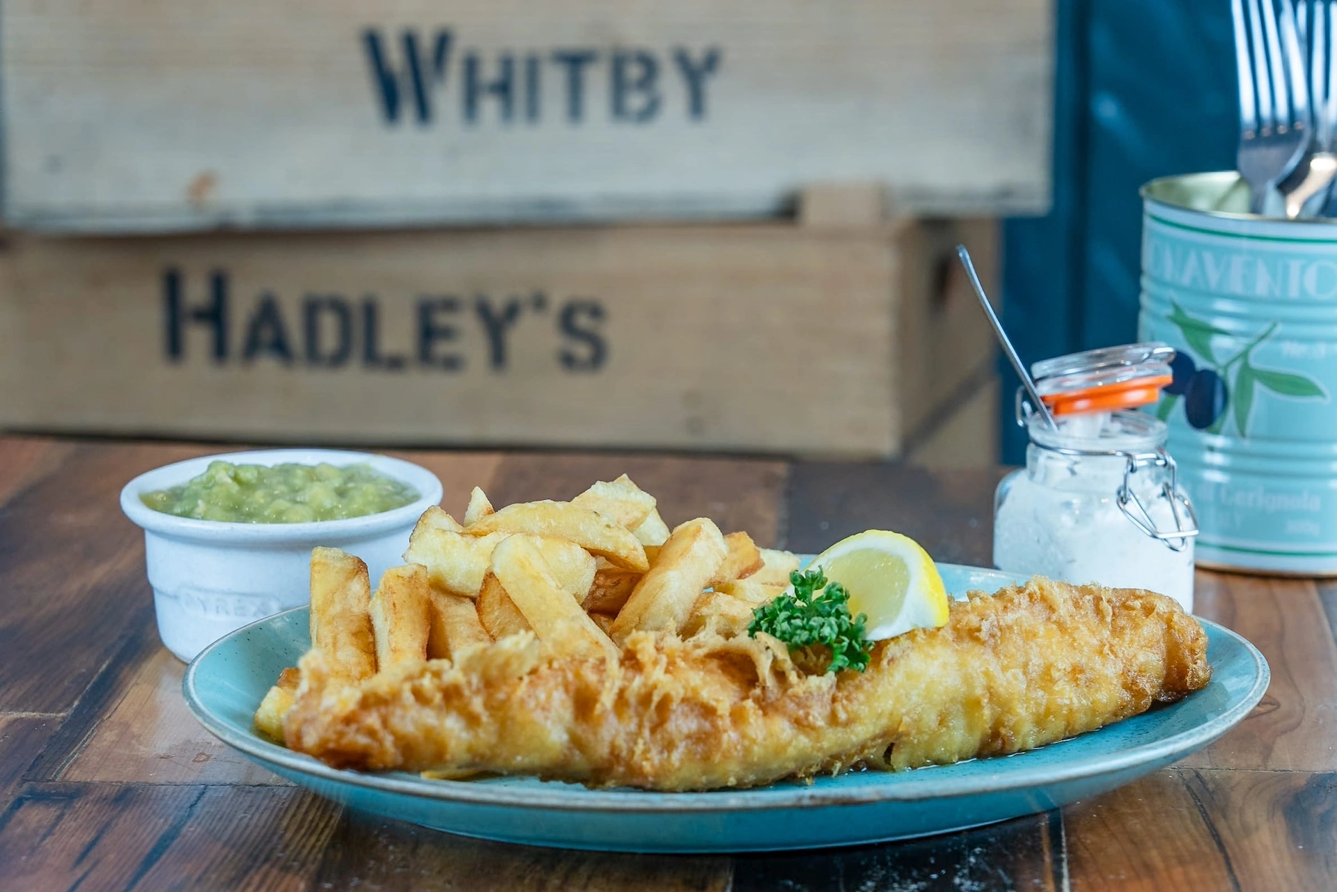 Hadley's Fish and Chip Restaurant in Whitby